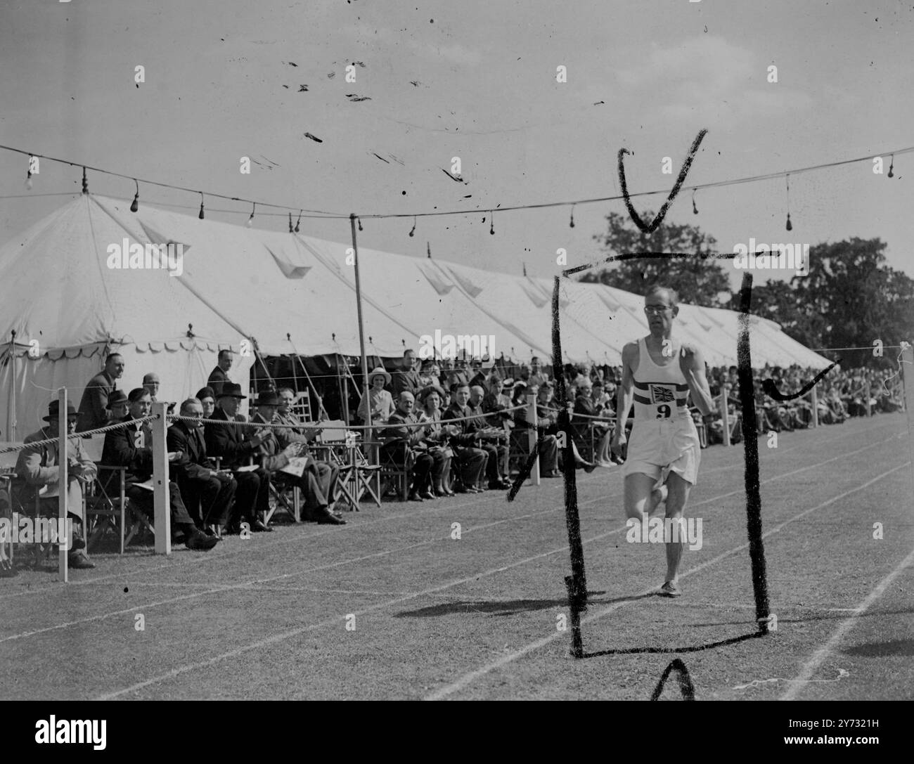 Sydney Wooderson[?] Undated Stock Photo - Alamy