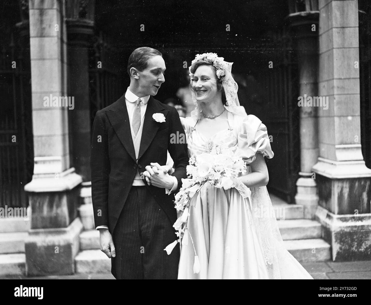 The Hon. Rosemary Scott Ellis, daughter of Lord Howard.Maldon, of Kirk ...