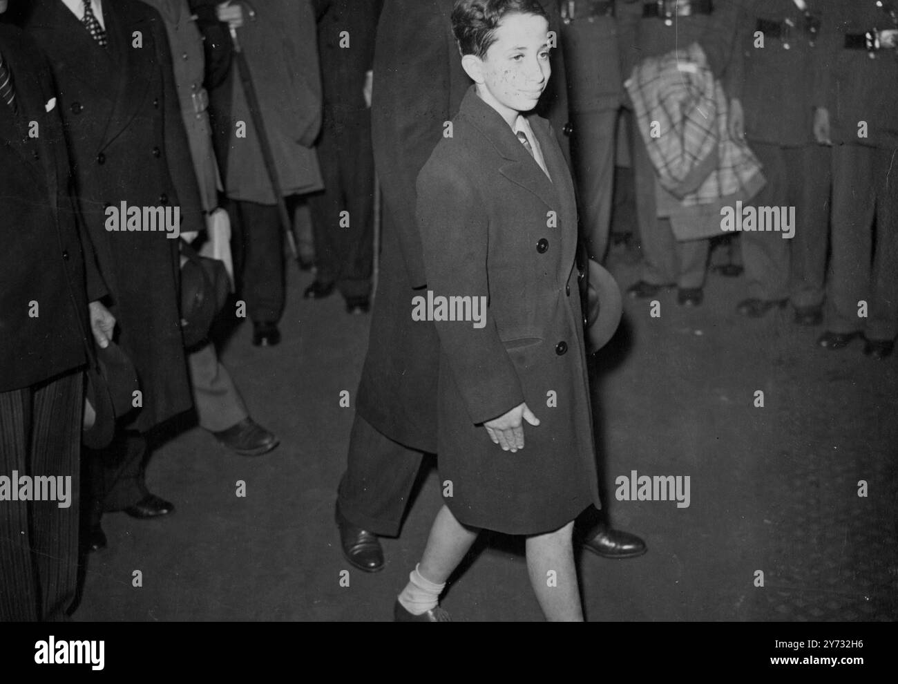 King Feisal, the 11-year-old ruler of Iraq, arrived in London from ...