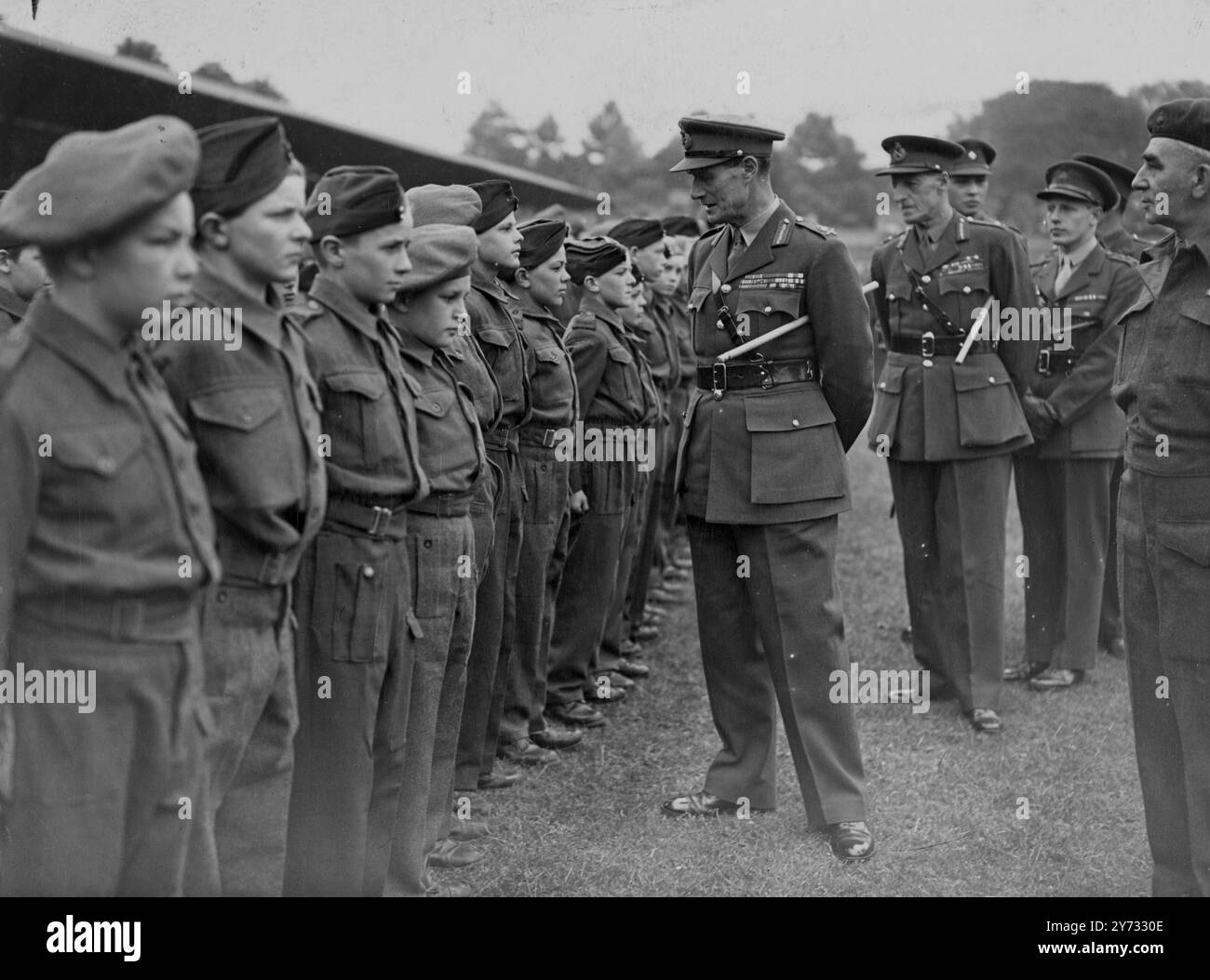 New Army Cadet Force Centre is opened at Aldershot. The centre is for ...