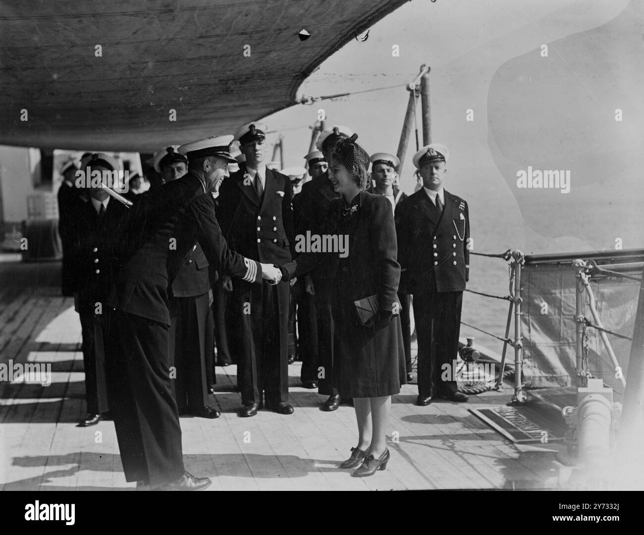 Her Royal Highness Princess Elizabeth yesterday visited Britain's ...