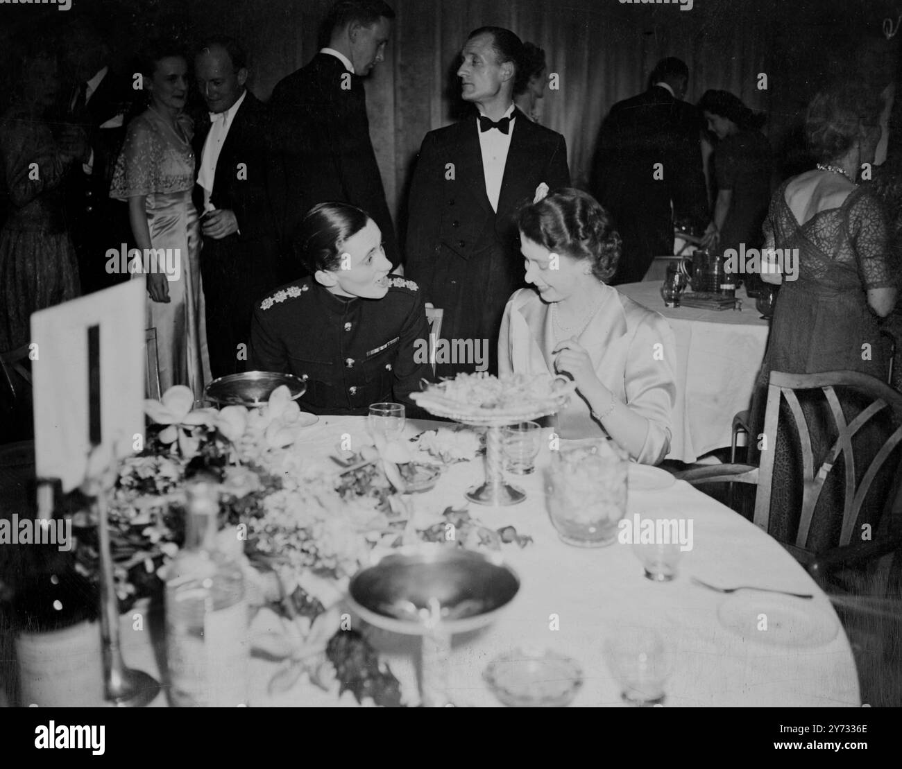 At the anniversary of Ve-Day, Princess Elizabeth made her first public ...