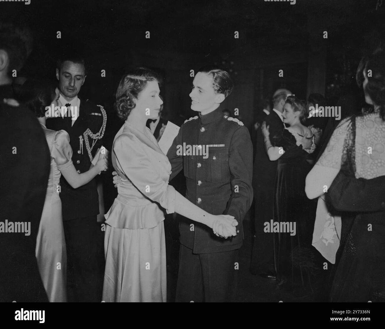 At the anniversary of Ve-Day, Princess Elizabeth made her first public ...