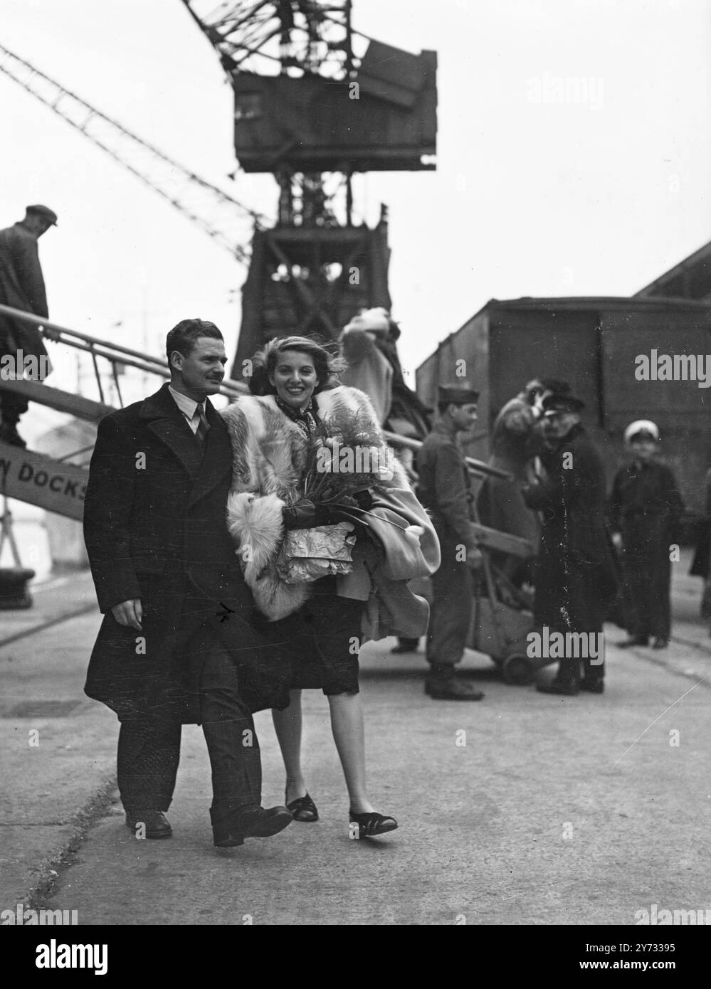 The arrival of the SS Washington at Southampton this morning United Mr ...