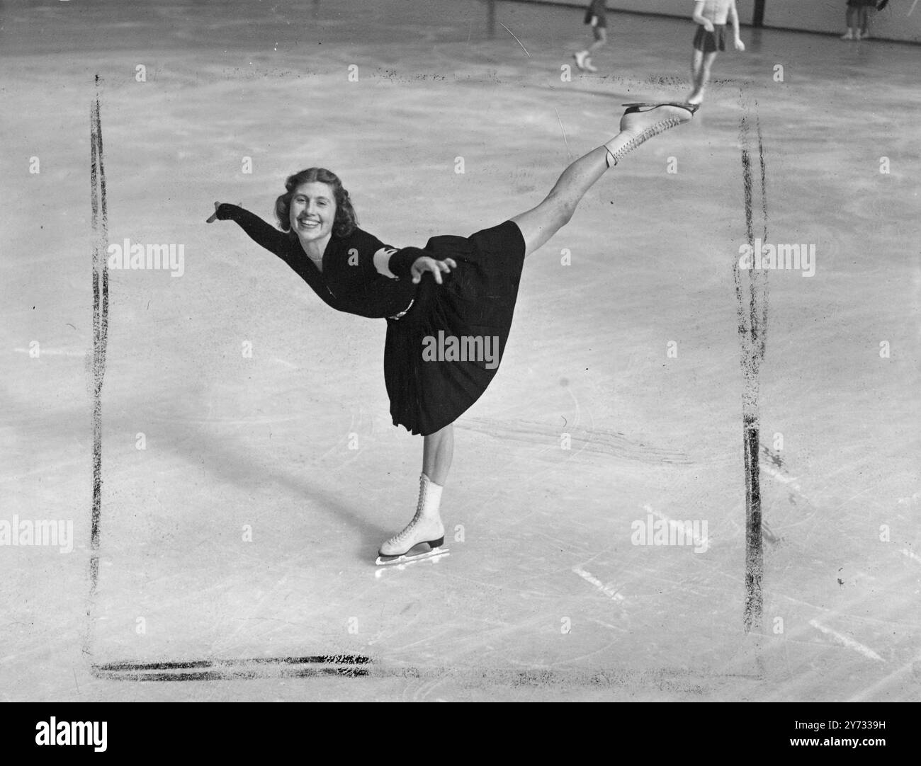 The British amateur figure Skating Championships began at the Empire ...