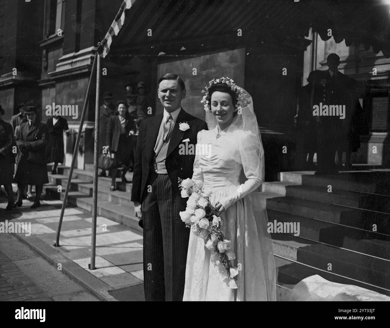 At Brompton Oratory, London, Sir Harold Joseph Hood, son of the late ...