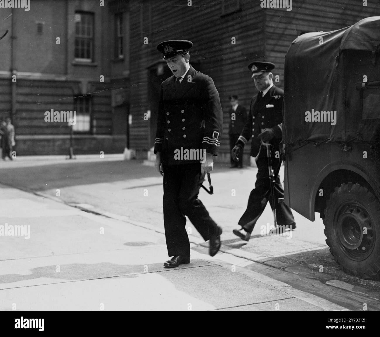 Acting Lt Commander Edward Bell (left) faced a Portsmouth court martial ...