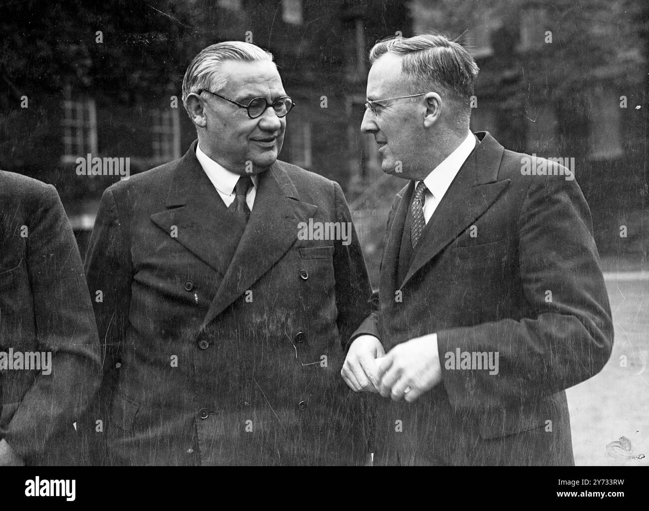 Prime Minister Mr. C.R. Attlee presided at number 10 Downing Street at ...