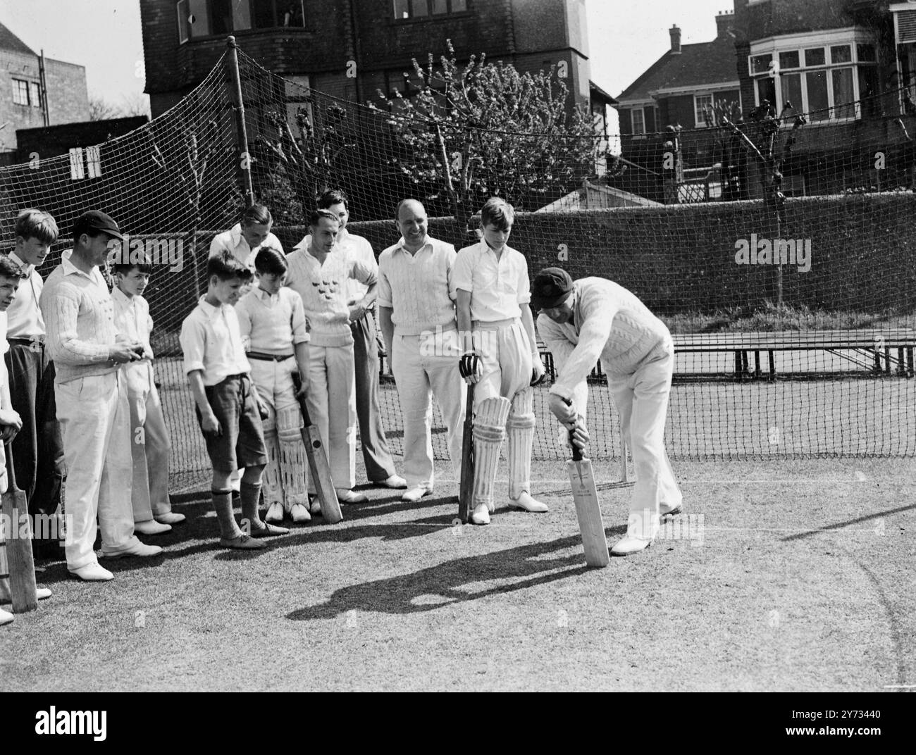Open-air cricket practice has begun at the Hove ground of the Sussex ...