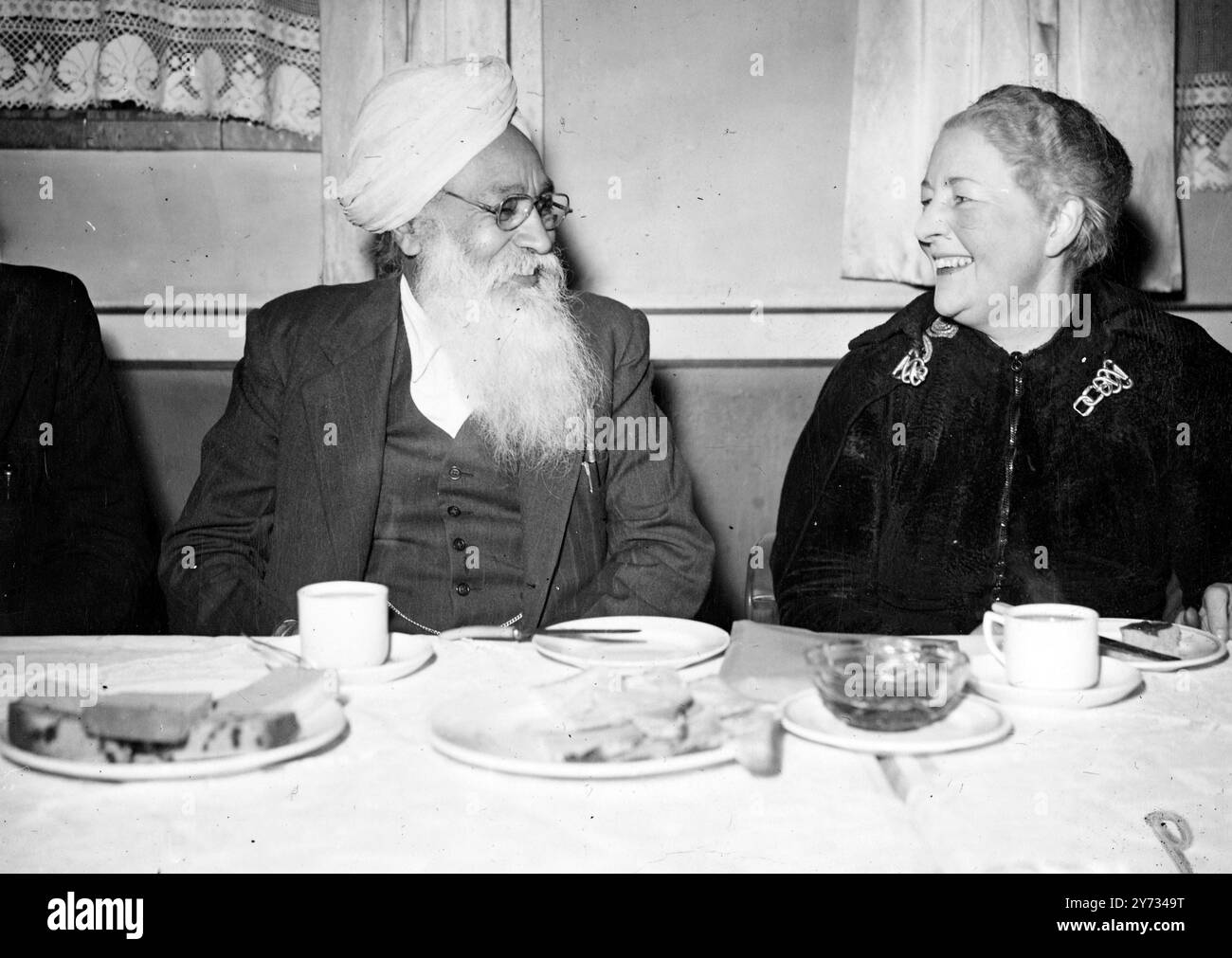 Sikh sardar Black and White Stock Photos & Images - Alamy