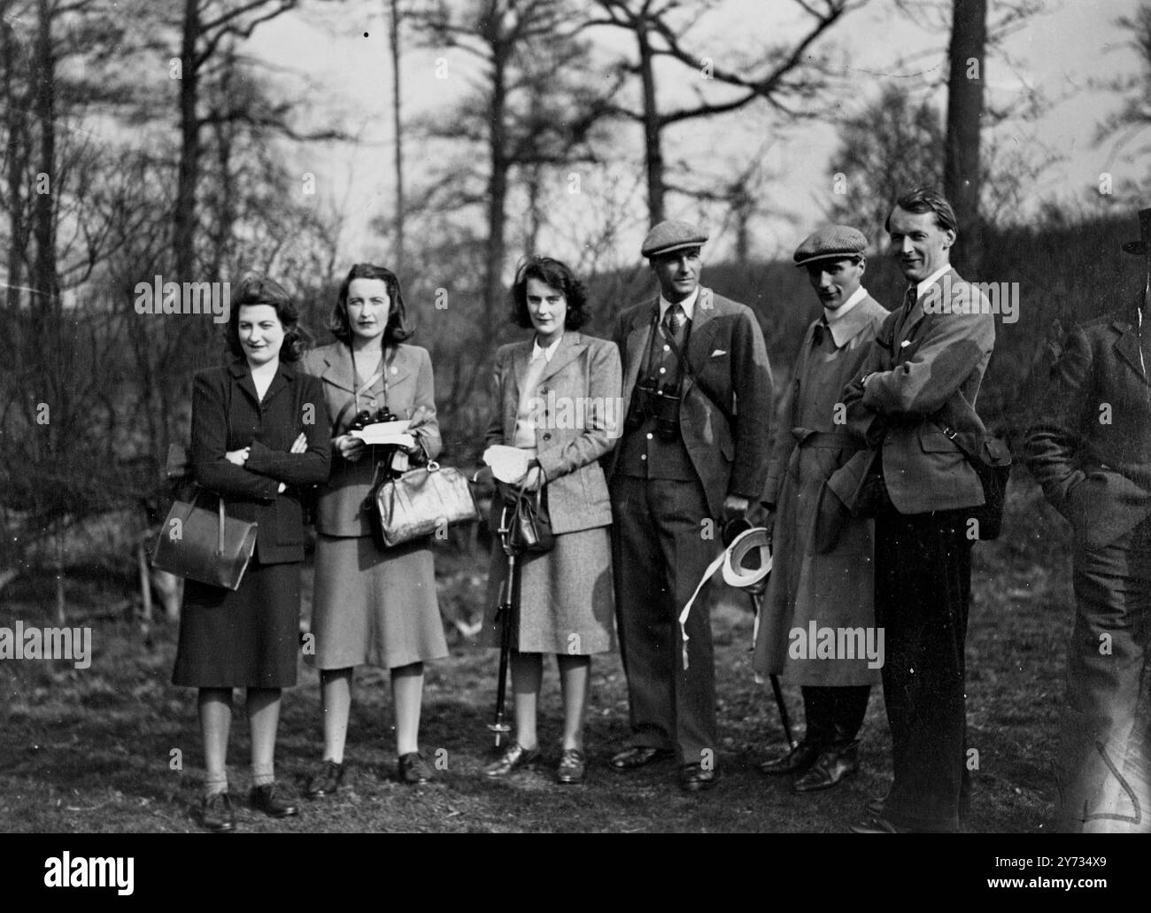 Mrs Catherine Loyd, Mrs Guy Knight, Miss Penelope Henderson, Major Guy ...