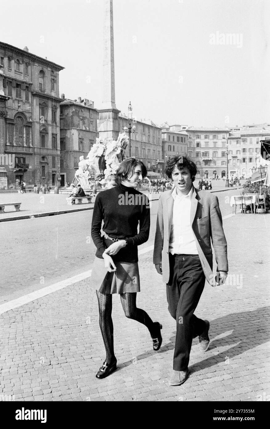 The 17 year old daughter of director John Huston , Anjelica Huston ...