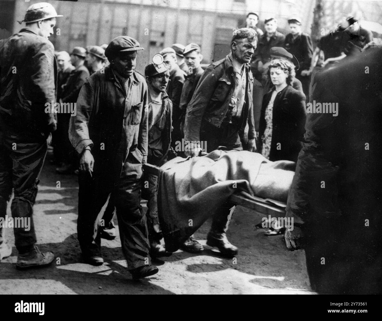 Nine men were killed in an explosion in Barnsley Main Colliery ...