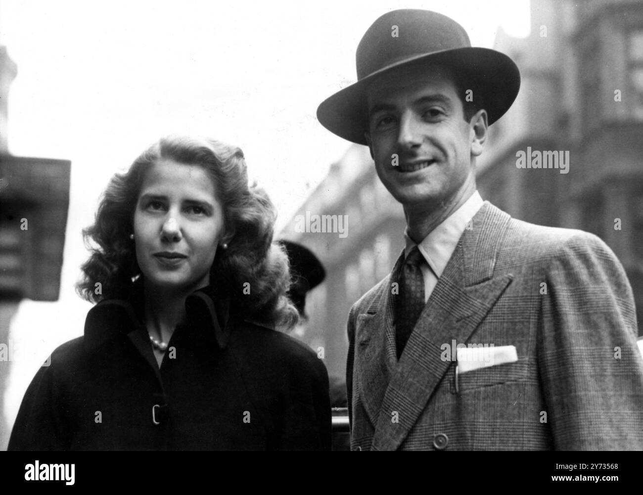 The Duke and Duchess of Montoro , on the first part of their honeymoon ...