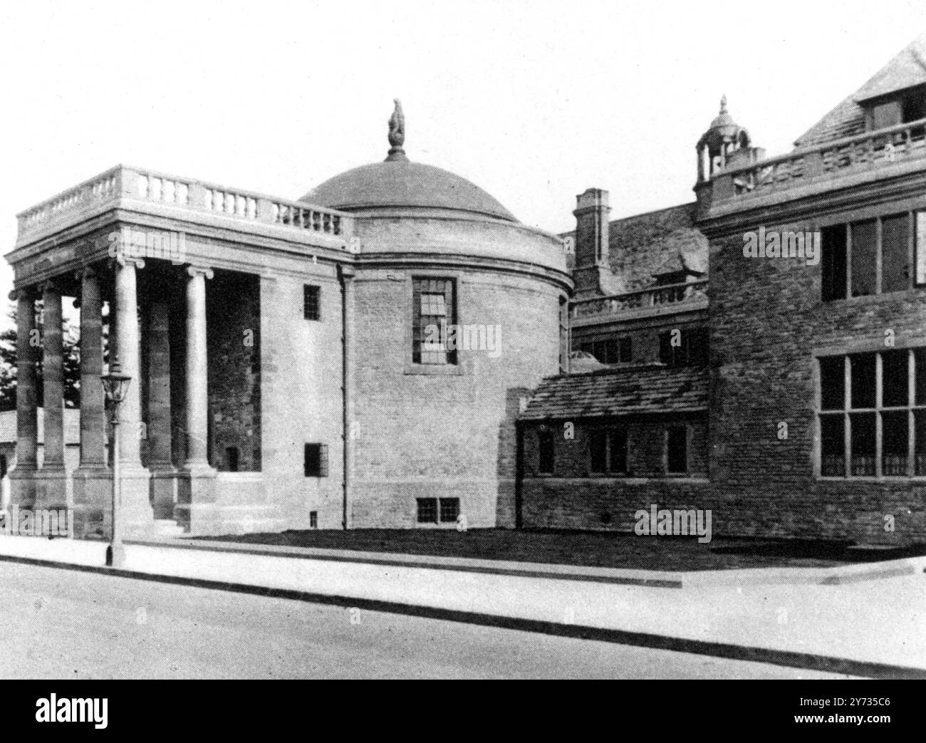 The formal opening of the new Rhodes House at Oxford was fixed for May ...