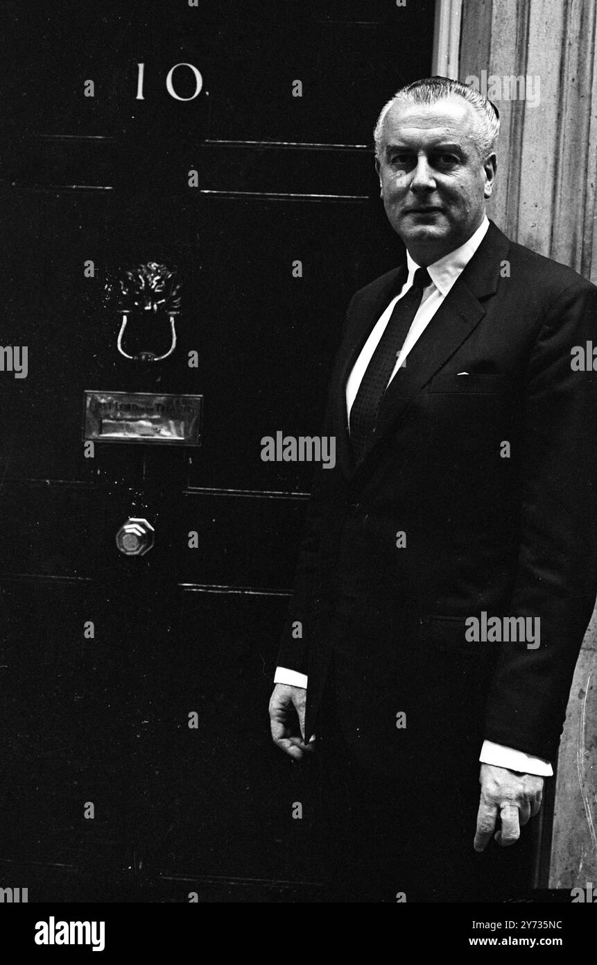 Mr Gough Whitlam , Leader of the Australian Opposition party , pictured ...