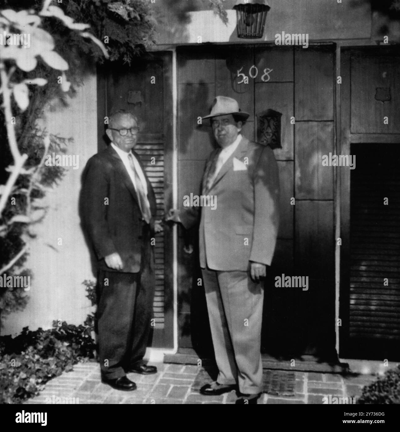 6 October 1954 Harry Brand, publicity head of 20th Century Fox Studios ...