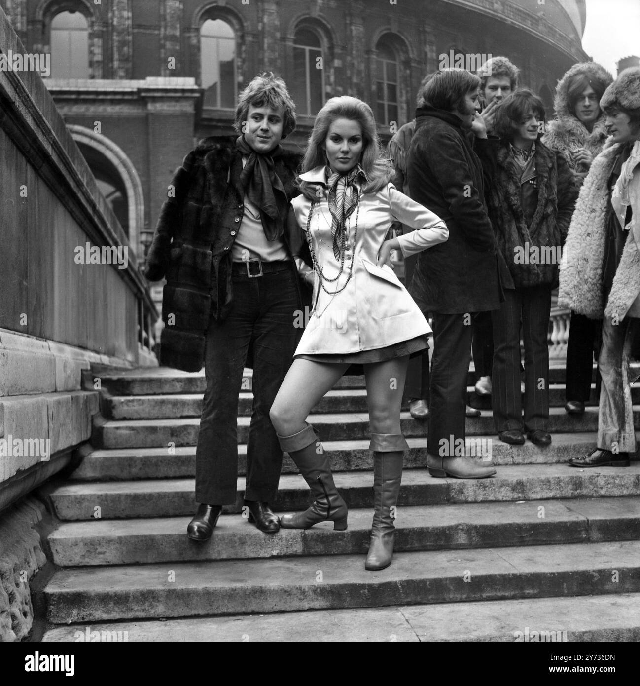 Gavin Hodge , with his wife Jayne , outside the Royal Albert Hall ...