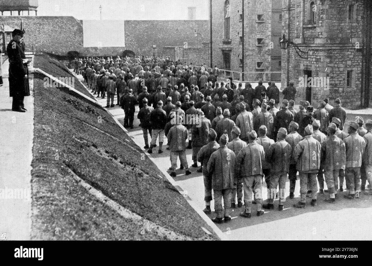Portland prison dorset portland Black and White Stock Photos & Images ...