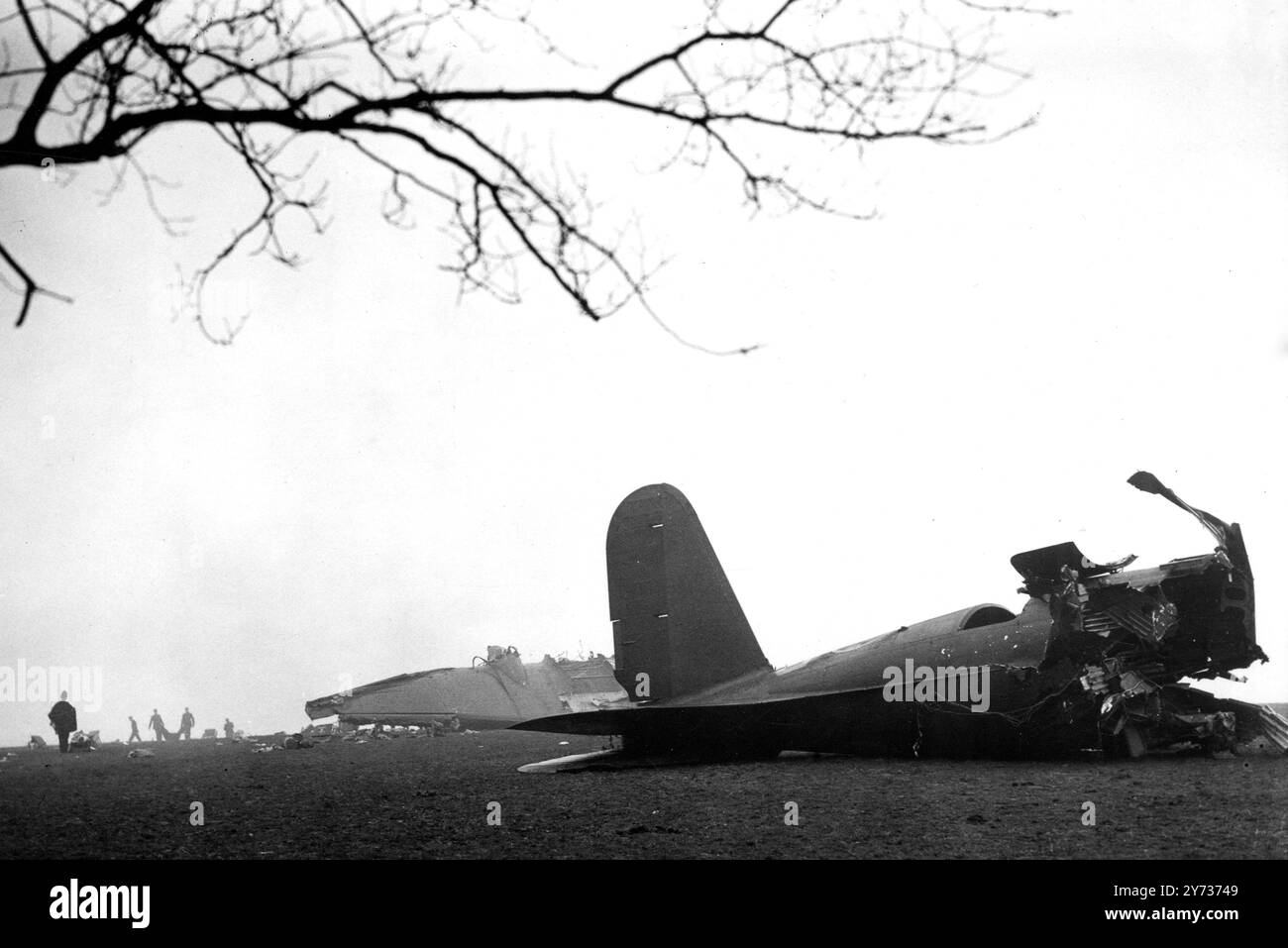 German airplane wreck hi-res stock photography and images - Alamy