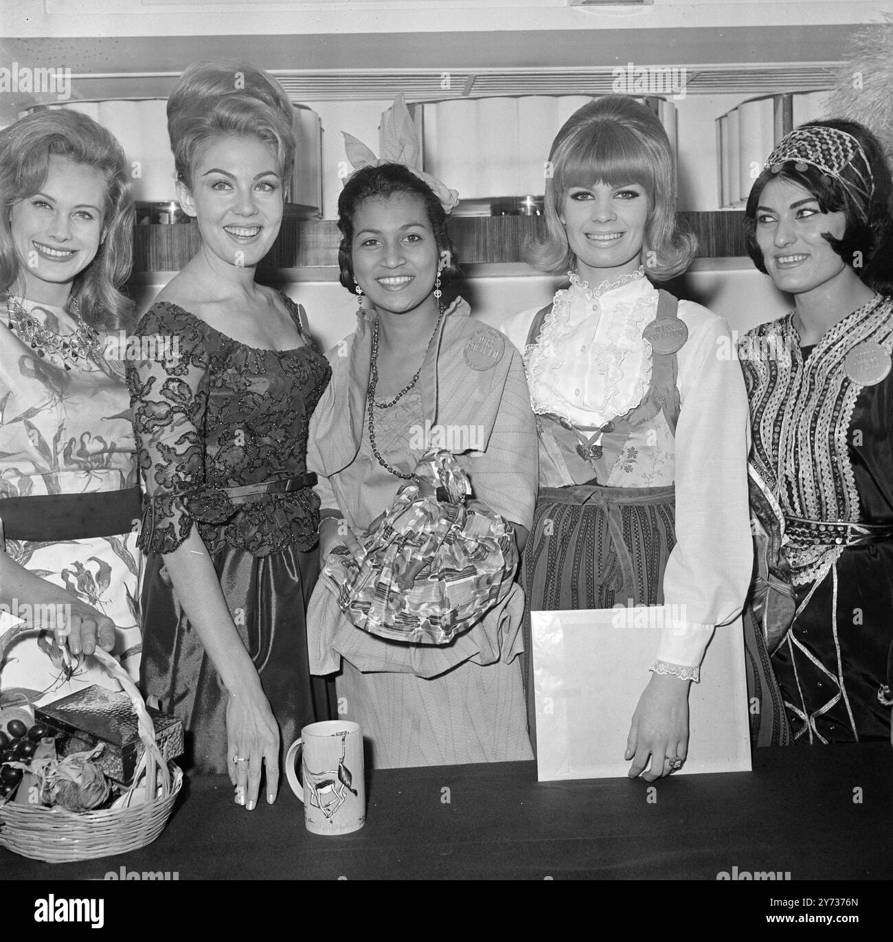 Three beauties at the Variety Club of Great Britain luncheon at the ...