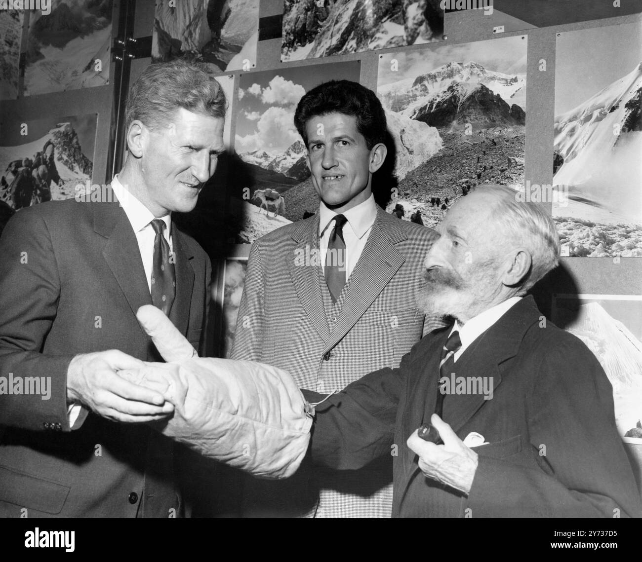 Men who have climbed some of the world's toughest mountains reminisce ...