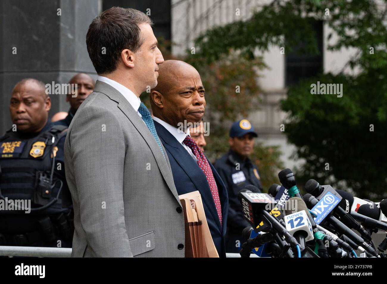 Mayor adams charges hi-res stock photography and images - Alamy