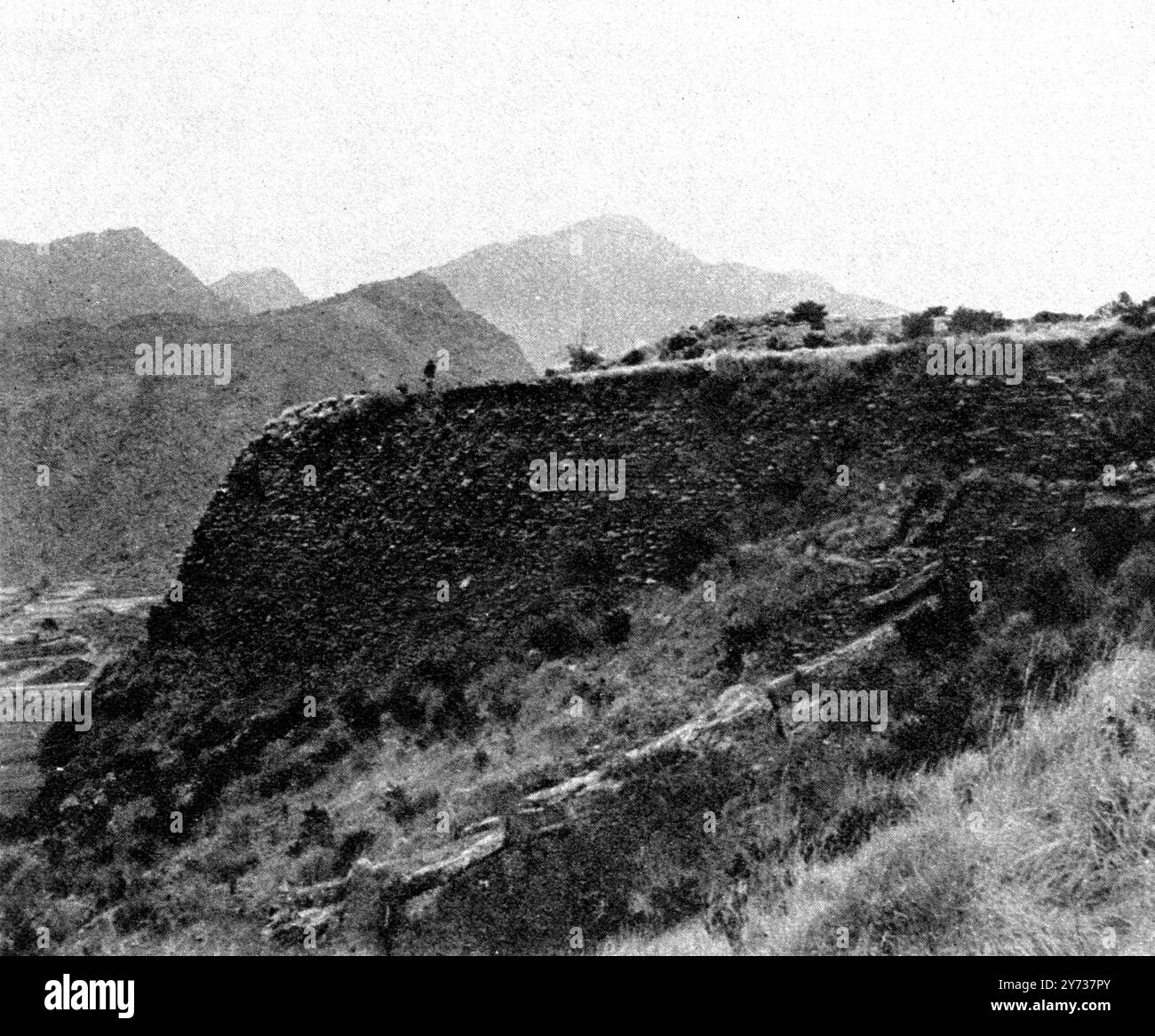 Alexander's Invasion of India : Aornos identified Identified by Sir ...