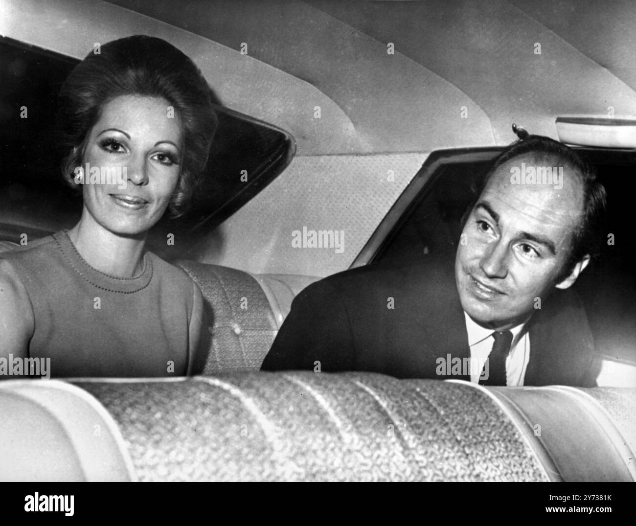 Just wed .... Paris : Former London model , Lady James Crichton ...