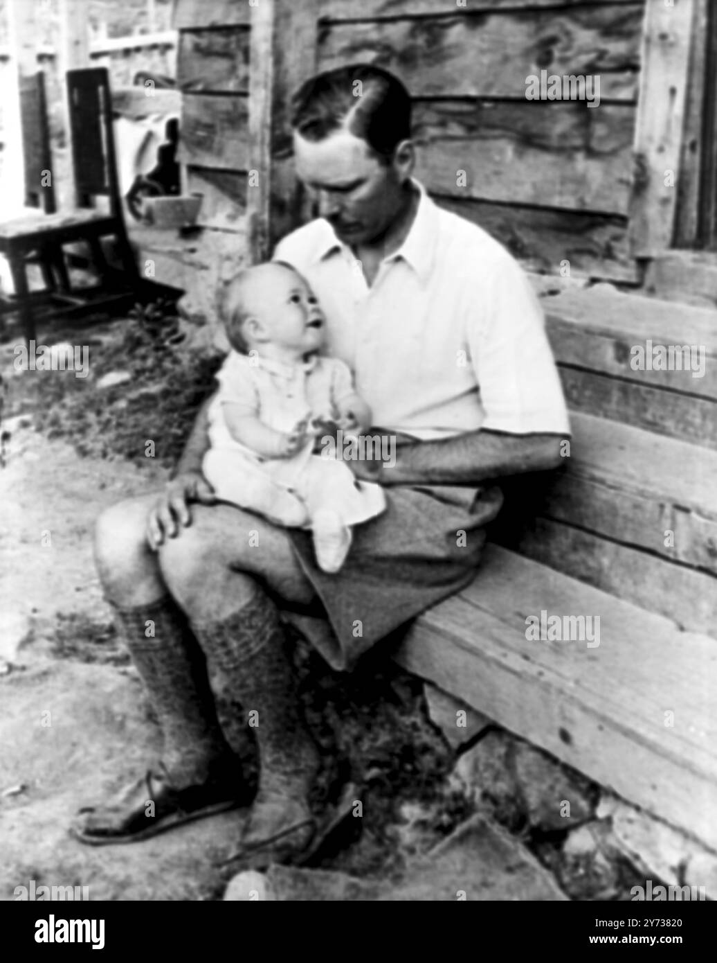 Aga Khan ' s bride - to - be as a baby . India : Sarah ( Sally ) Croker ...