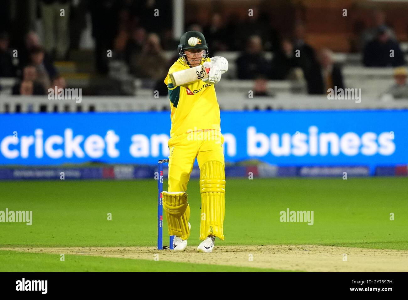 Australia's Josh Inglis batting during the fourth One Day International ...
