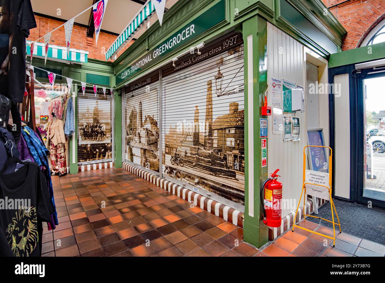 19 shutter images in historic market hall Sandbach, showing historic ...