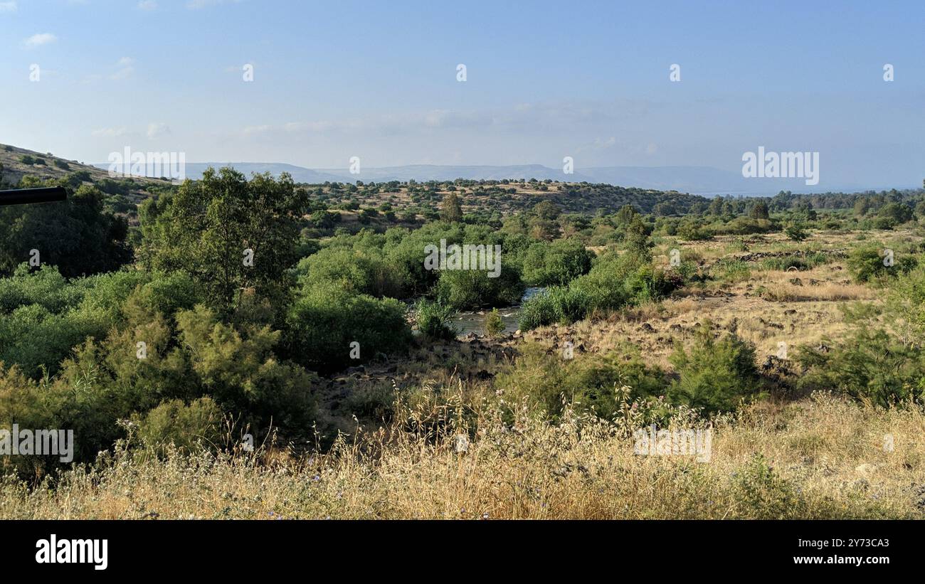 a view from above the river Stock Photo - Alamy