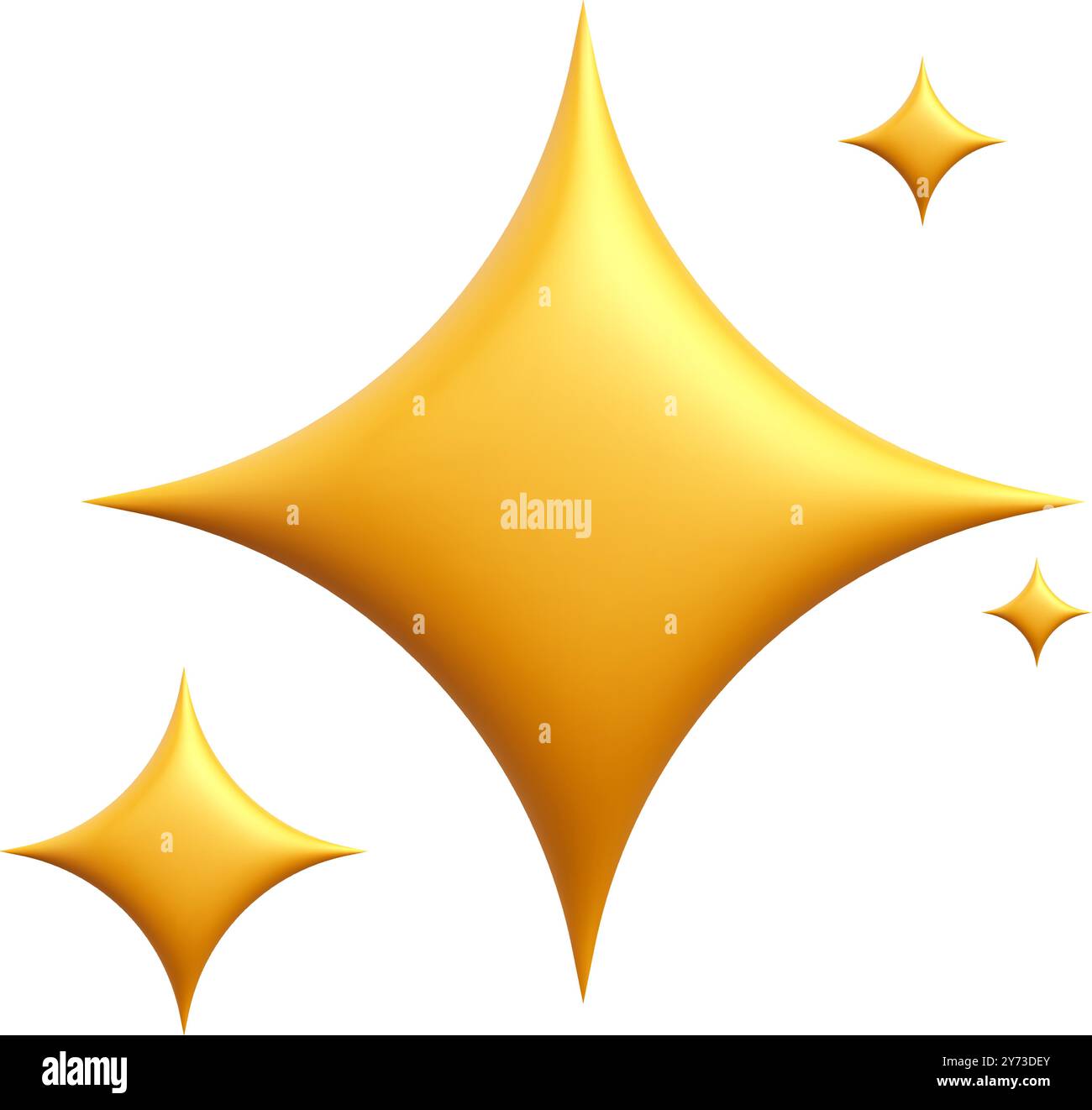 3D sparkling stars. vector illustration Stock Vector Image & Art - Alamy