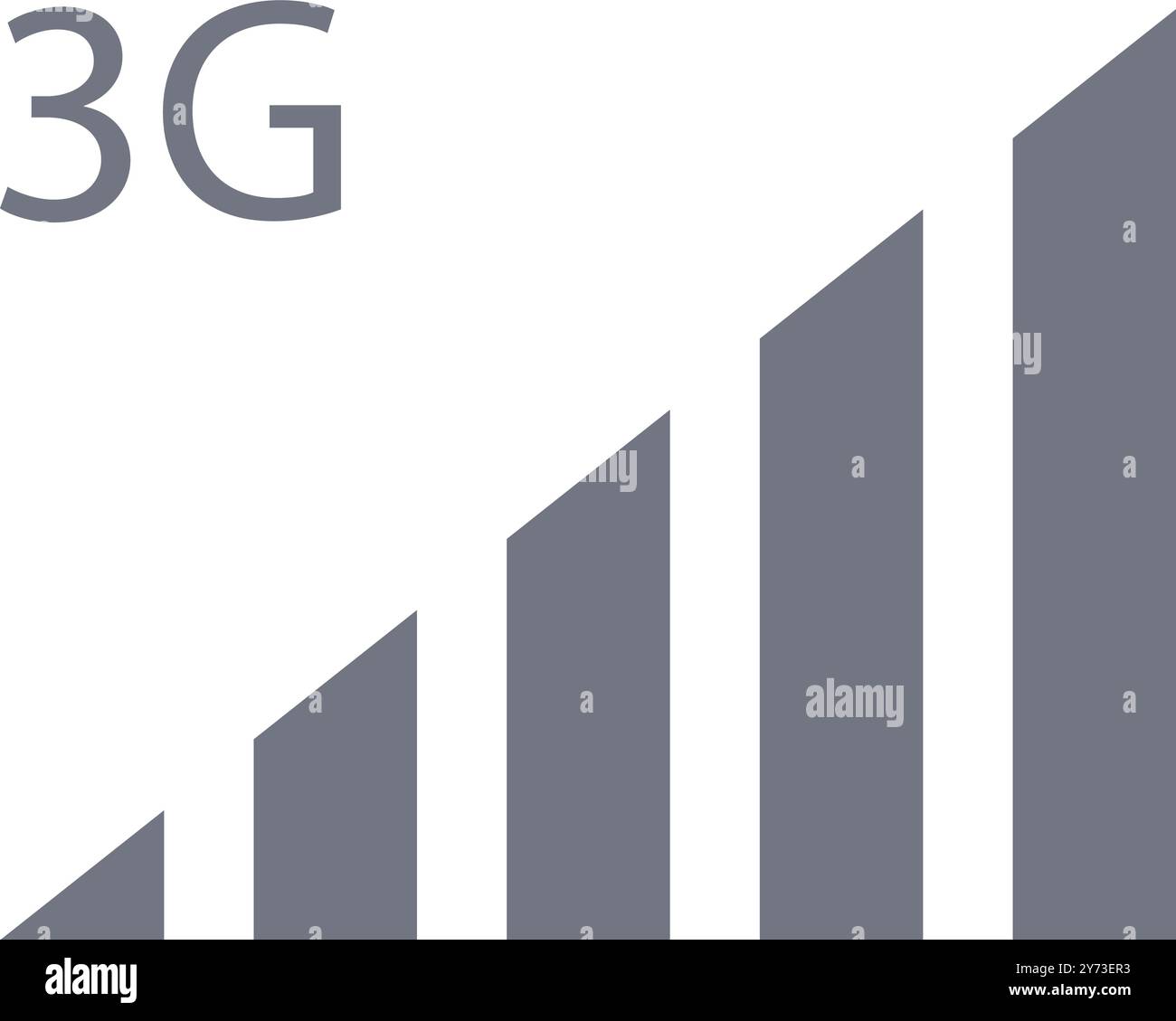 Smartphone wifi and battery icons. Mobile phone indicators, battery charge levels, 5G and wifi ...