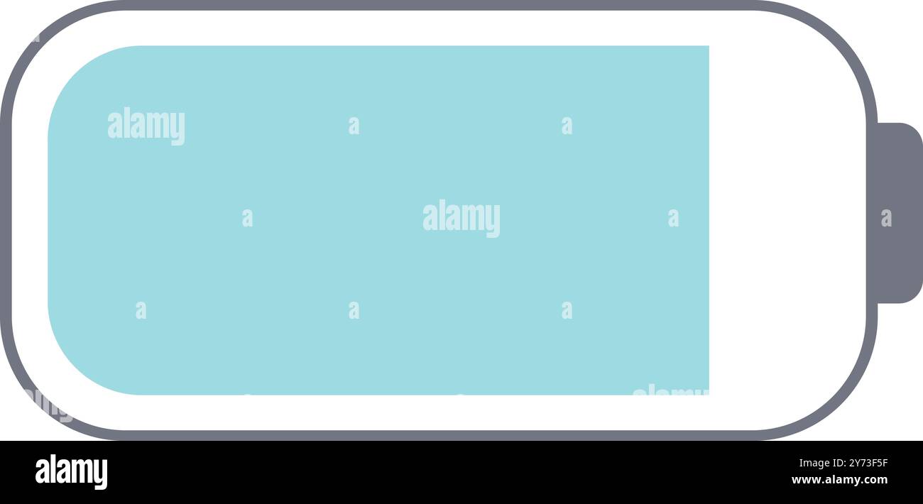 Smartphone wifi and battery icons. Mobile phone indicators, battery ...