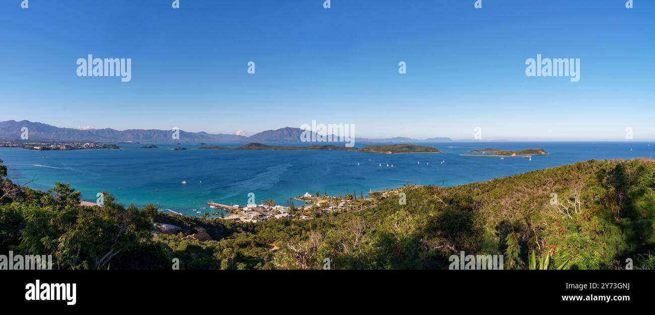 St Marie Bay, panorama of new caledonia Stock Photo - Alamy