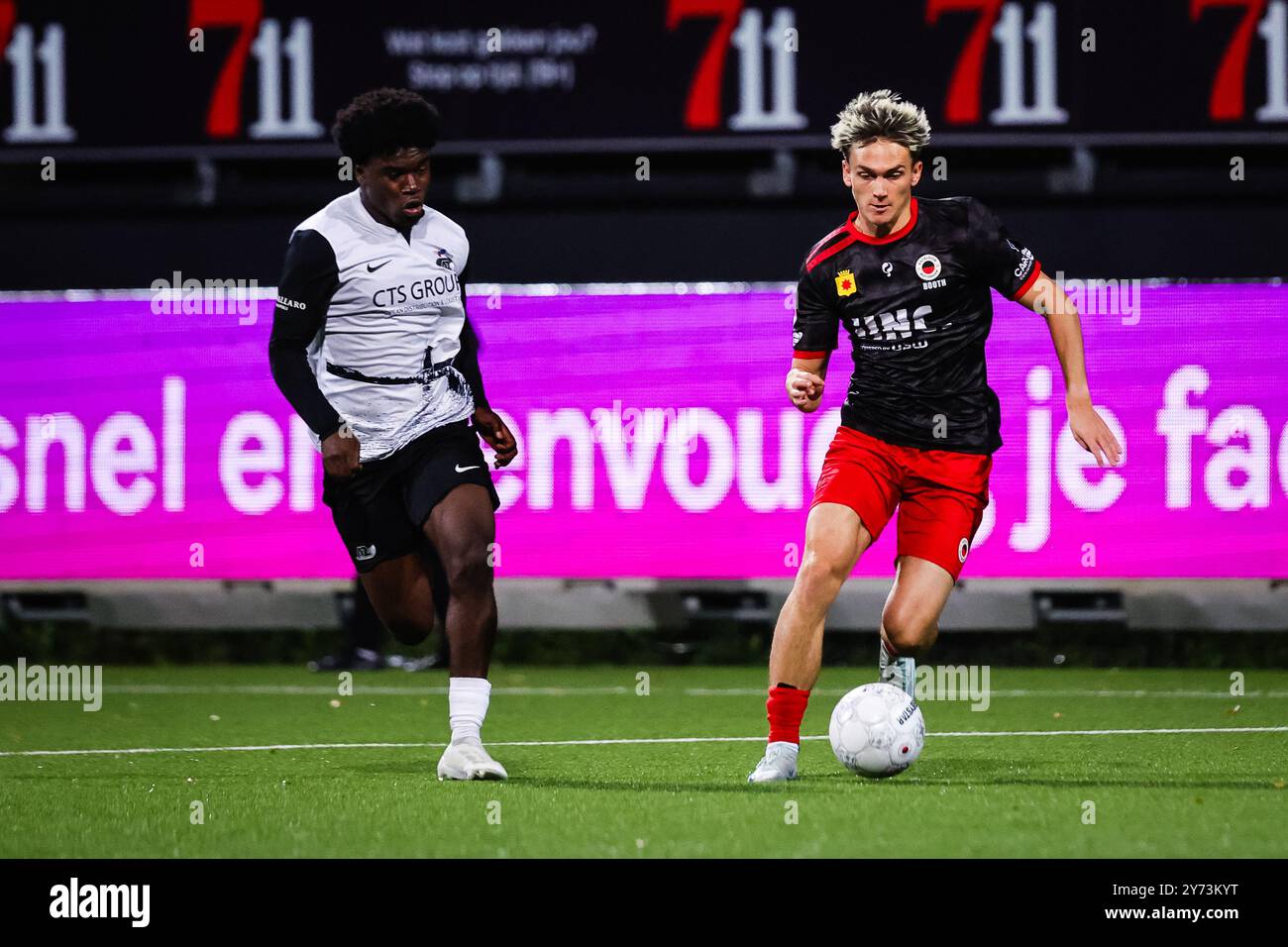 Rotterdam - Enoch Mastoras of Jong AZ, Zach Booth of Excelsior ...