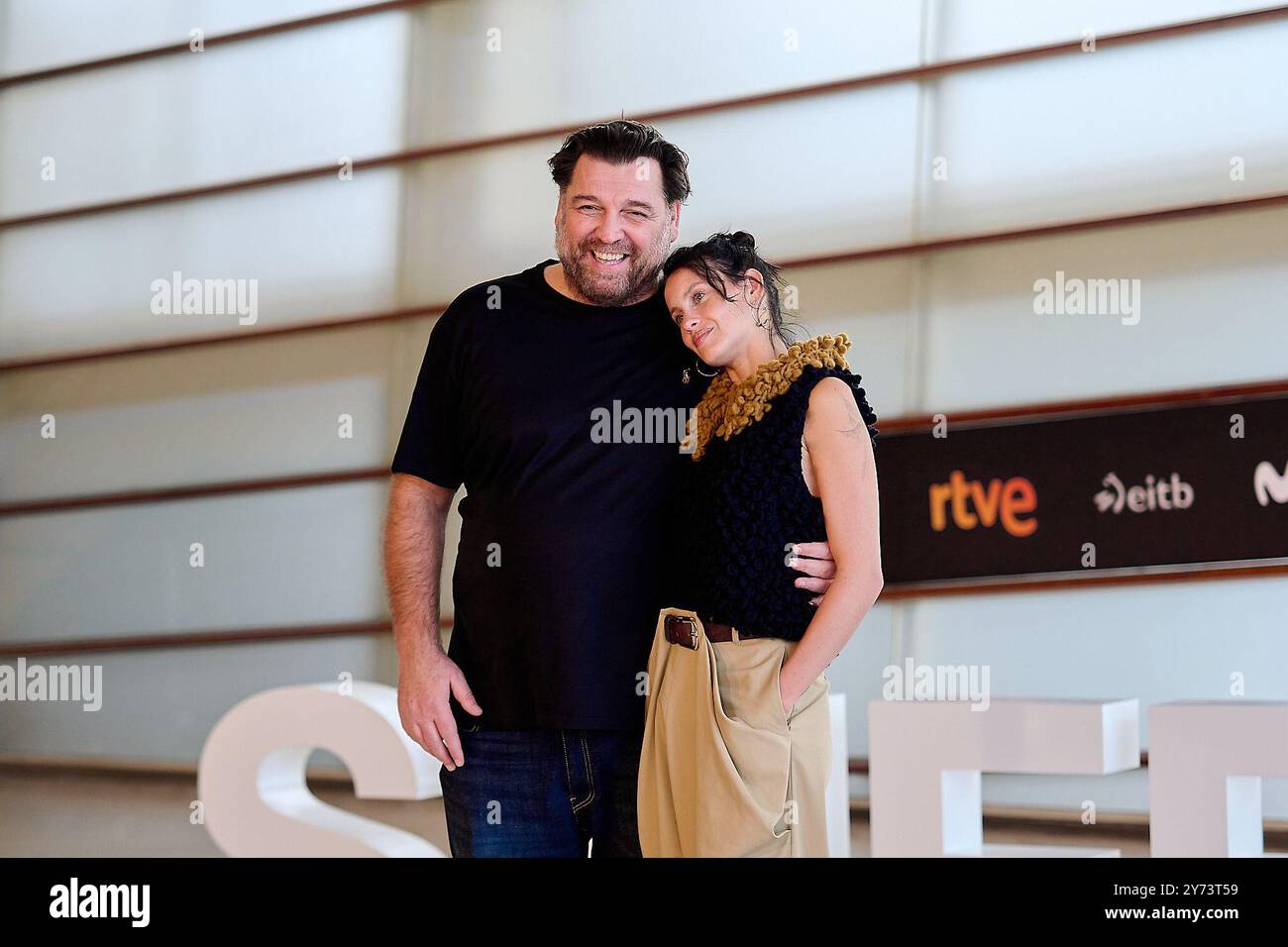 Milena Smit and Hovik Keuchkerian attend the photocall for ''El Hoyo 2 ...