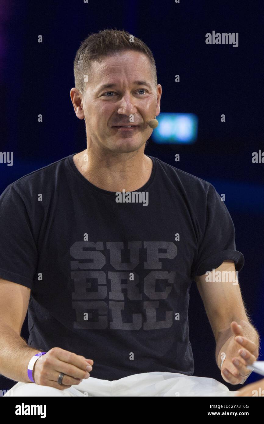 Turin, Italy. 27th September 2024. Ilkka Paananen (founder and CEO of ...