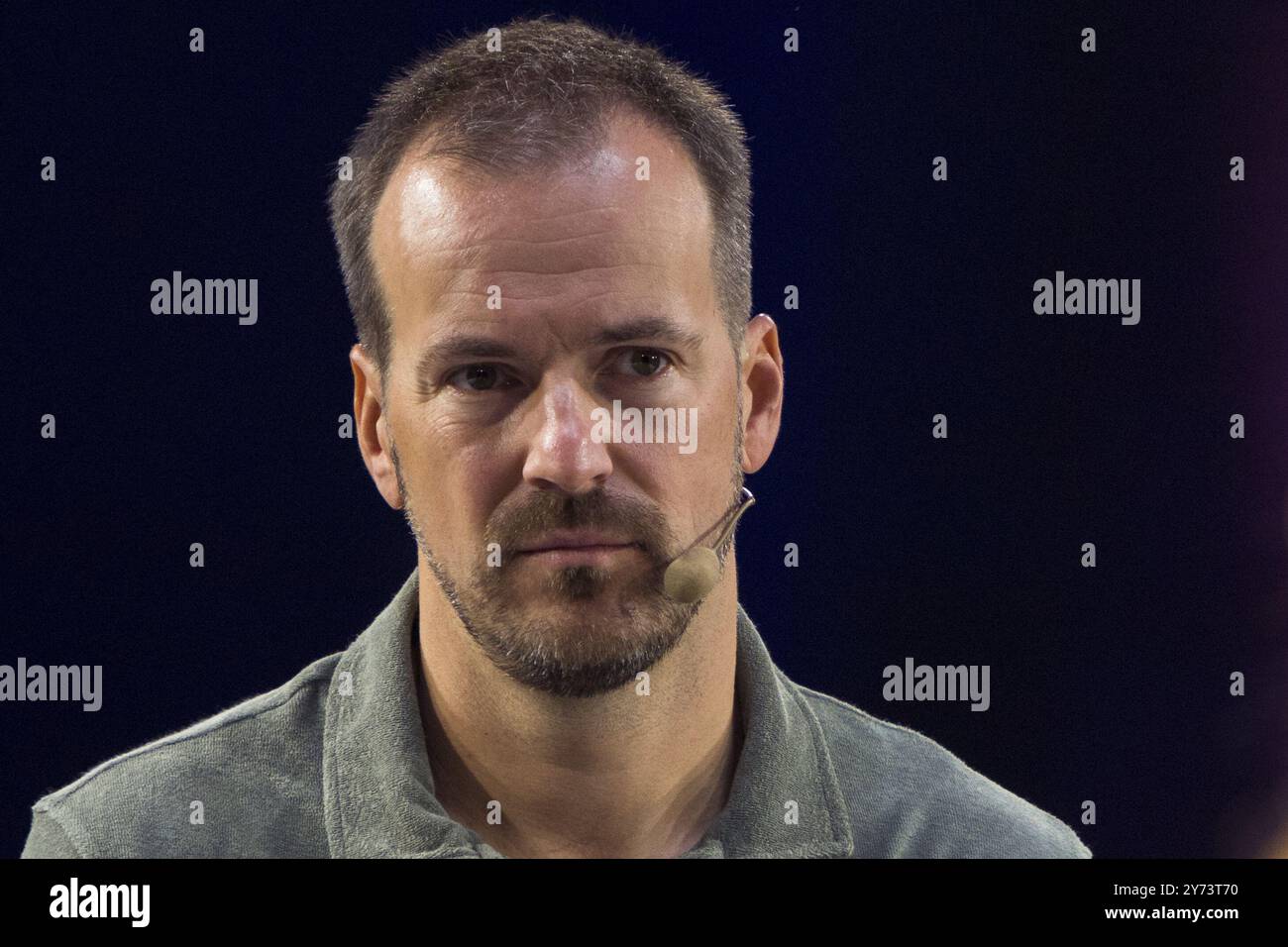 Turin, Italy. 27th September 2024. Taavet Hinrikus is guest of Italian ...