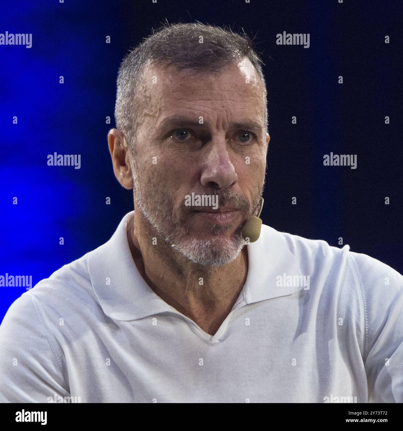 Turin, Italy. 27th September 2024. Pietro Labriola (CEO of TIM) is guest of Italian Tech Week ...