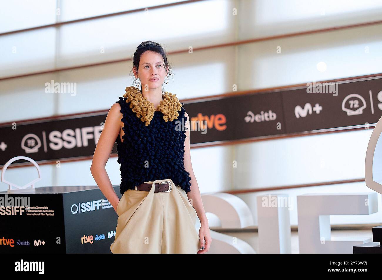 Milena Smit attends the photocall for El Hoyo 2 during the 72nd San ...