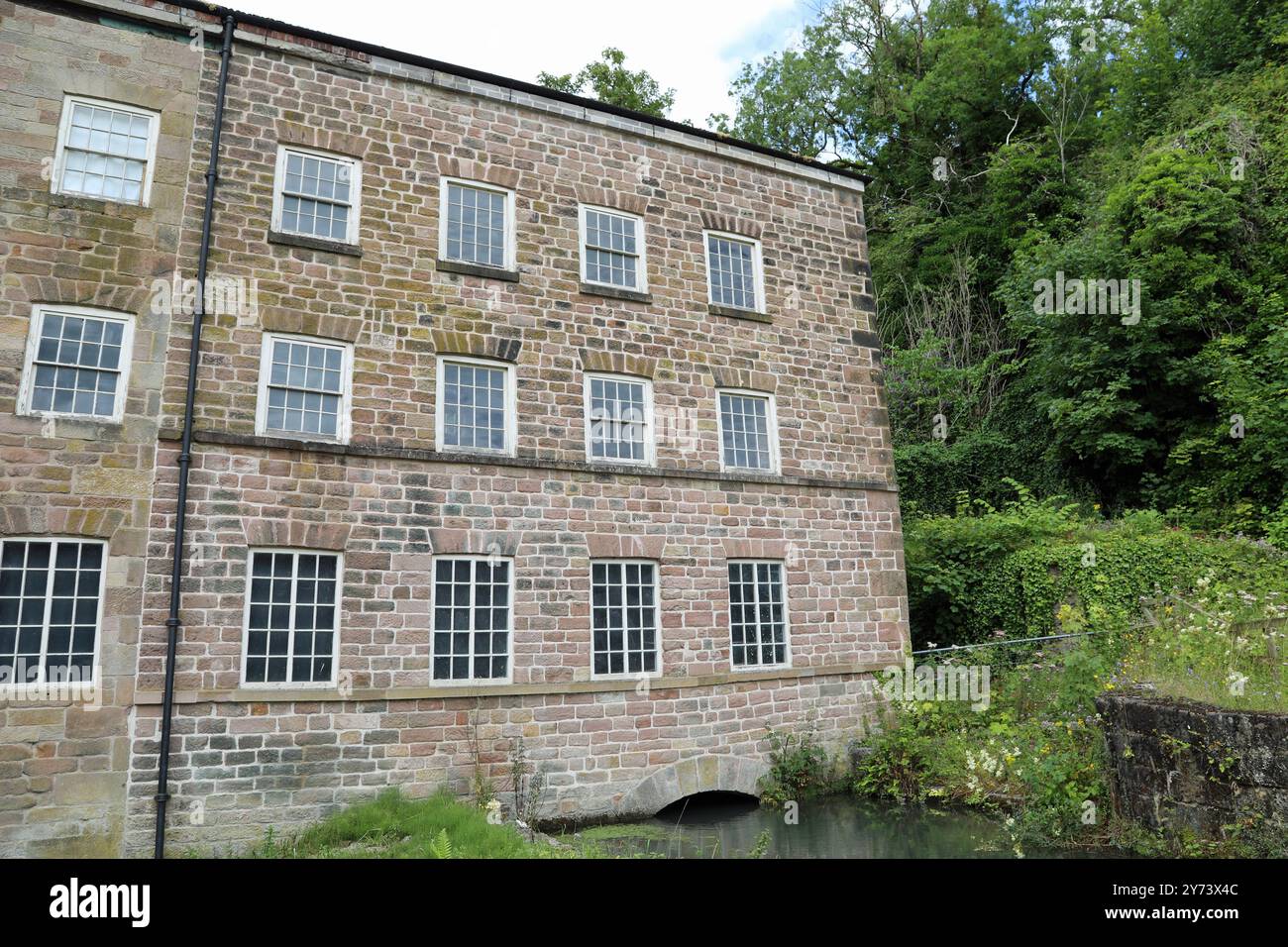 Three storeys of the original cotton mill built by Sir Richard ...