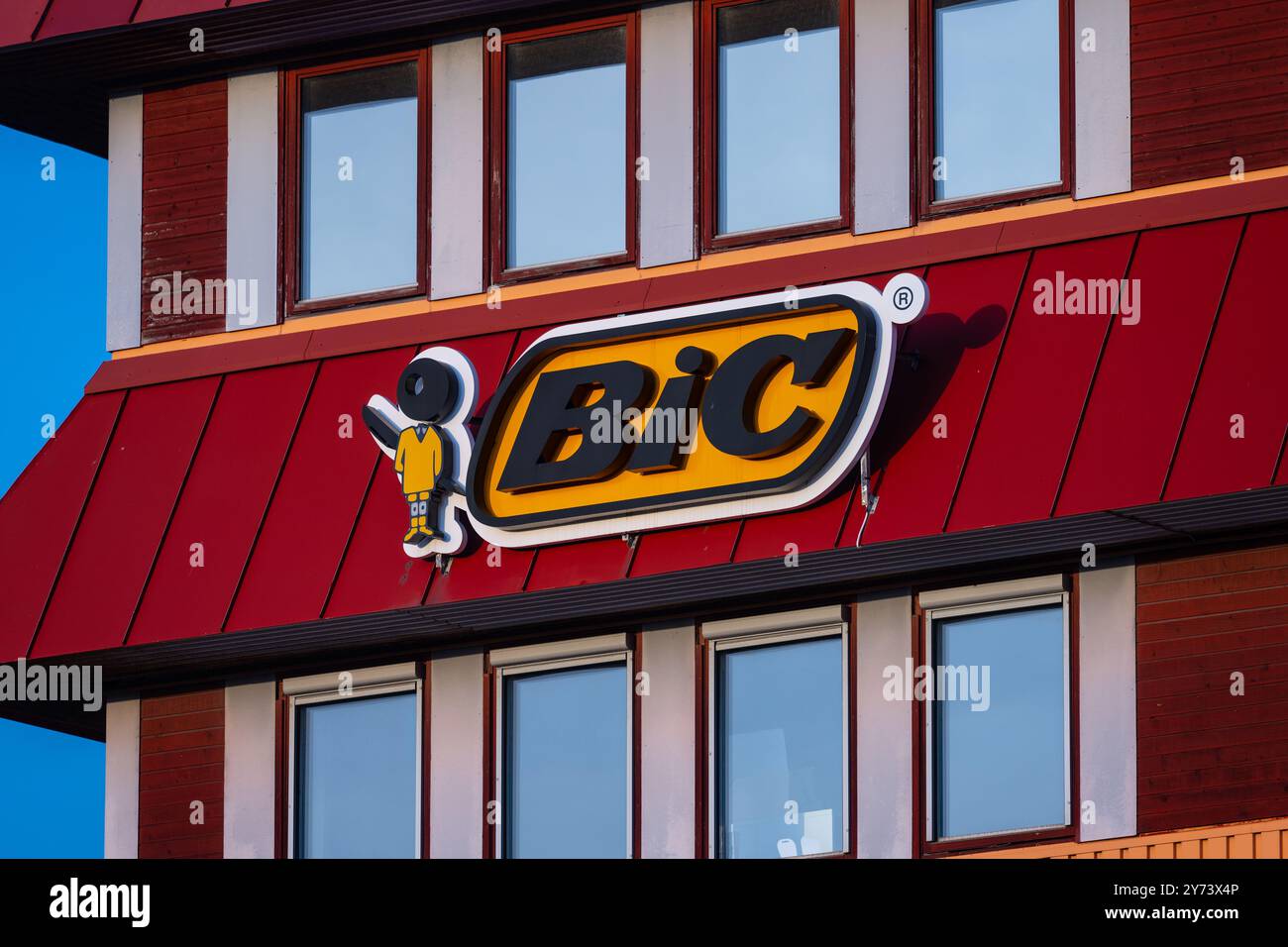 Bic logo design hi-res stock photography and images - Alamy