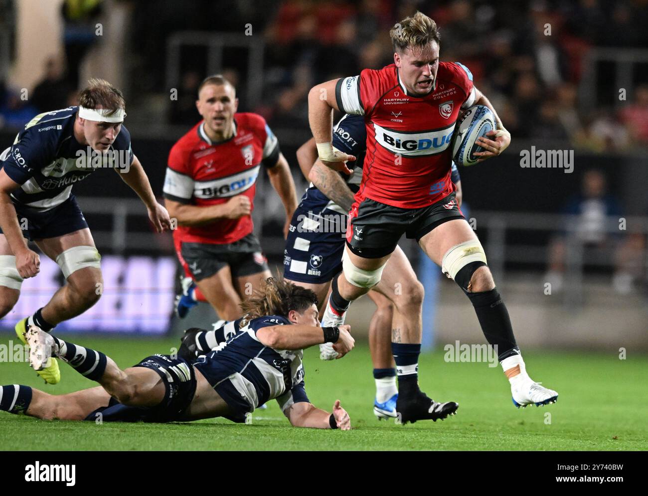 ii27th September 2024; Ashton Gate, Bristol, England; Gallagher ...