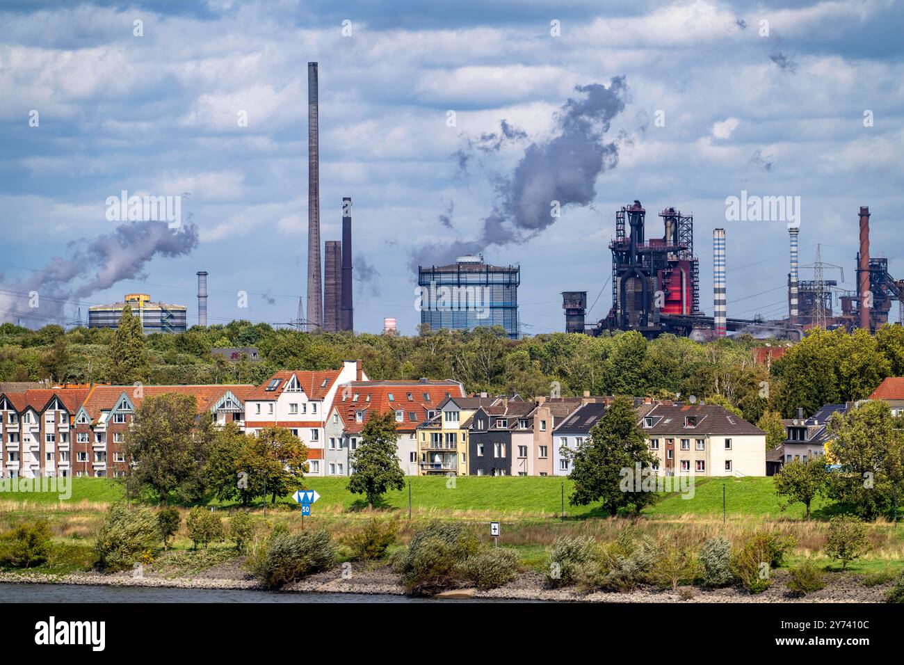 Rheindeich laar deichstrasse hi-res stock photography and images - Alamy