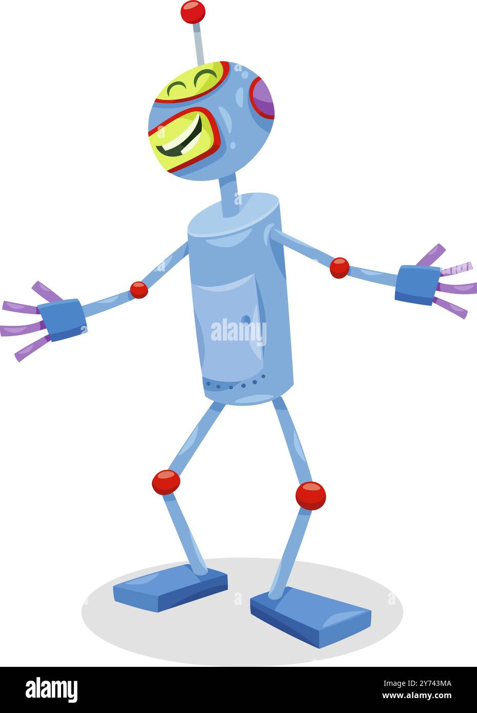 Cartoon android Stock Vector Images - Alamy