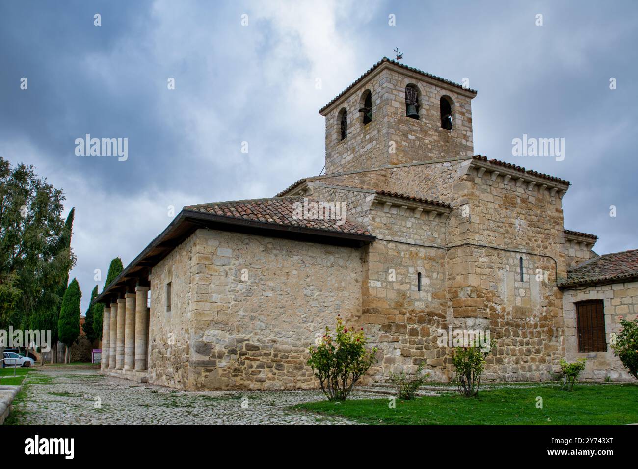 Iglesia de Santa Maria de Wamba Stock Photo - Alamy
