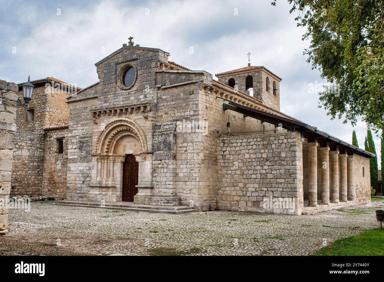 Iglesia de Santa Maria de Wamba Stock Photo - Alamy
